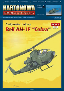 war papercraft: Bell AH-1F Cobra